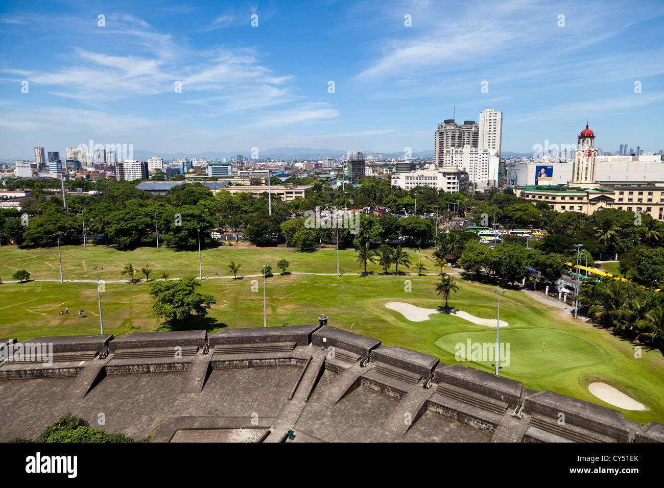 View over Manila, Philippines Stock Photo - Alamy
