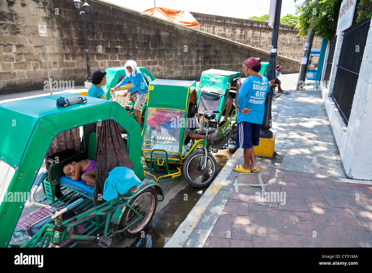 Rickshaw philippines hi-res stock photography and images - Alamy