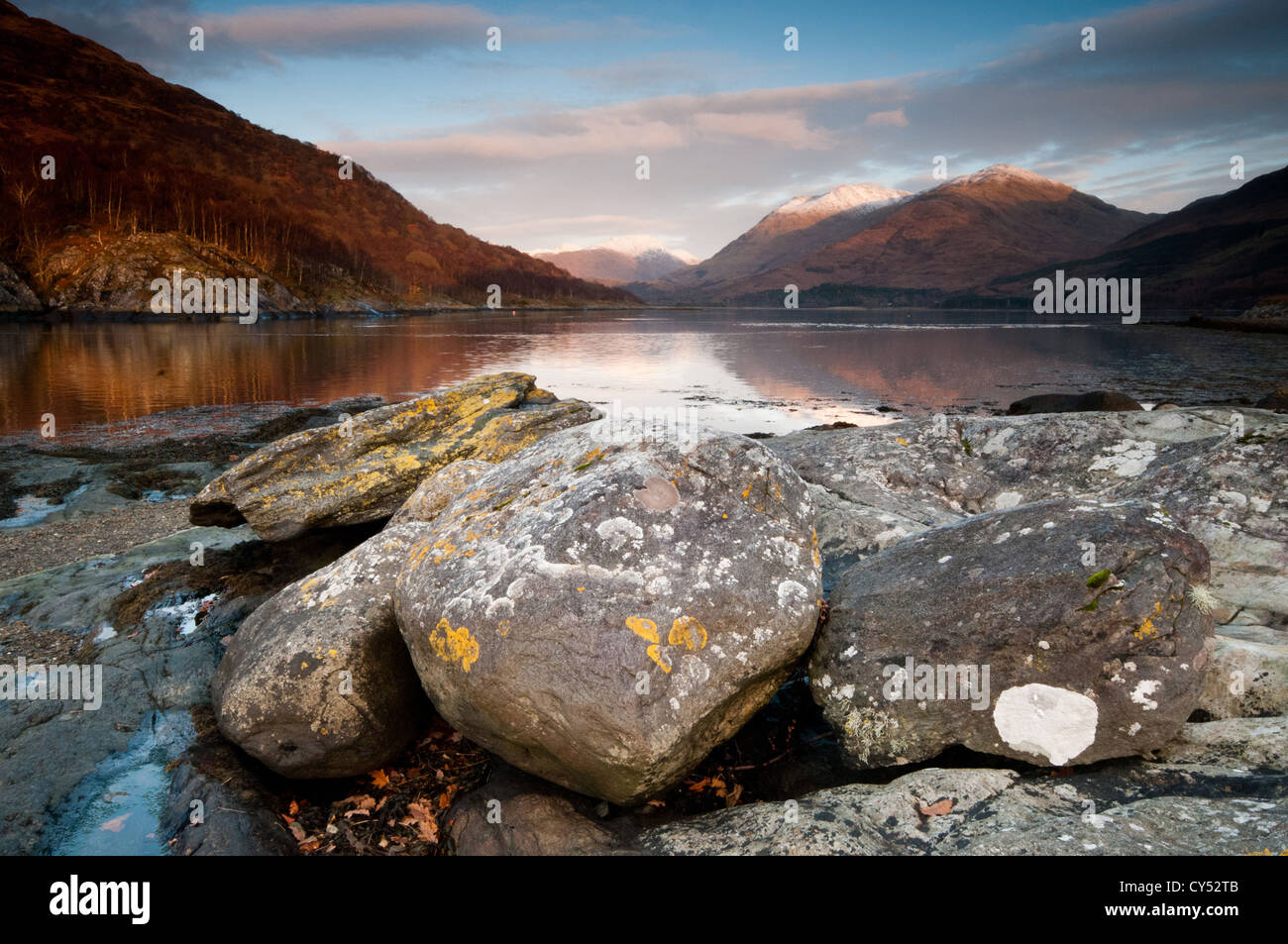 Loch creran sunset hi-res stock photography and images - Alamy