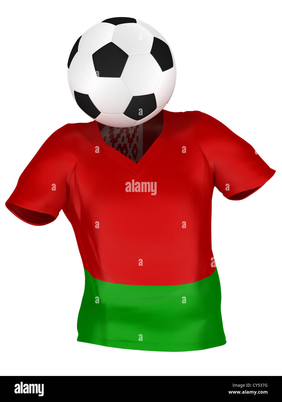 National Soccer Team of Belarus . All Teams Collection . Isolated Stock ...