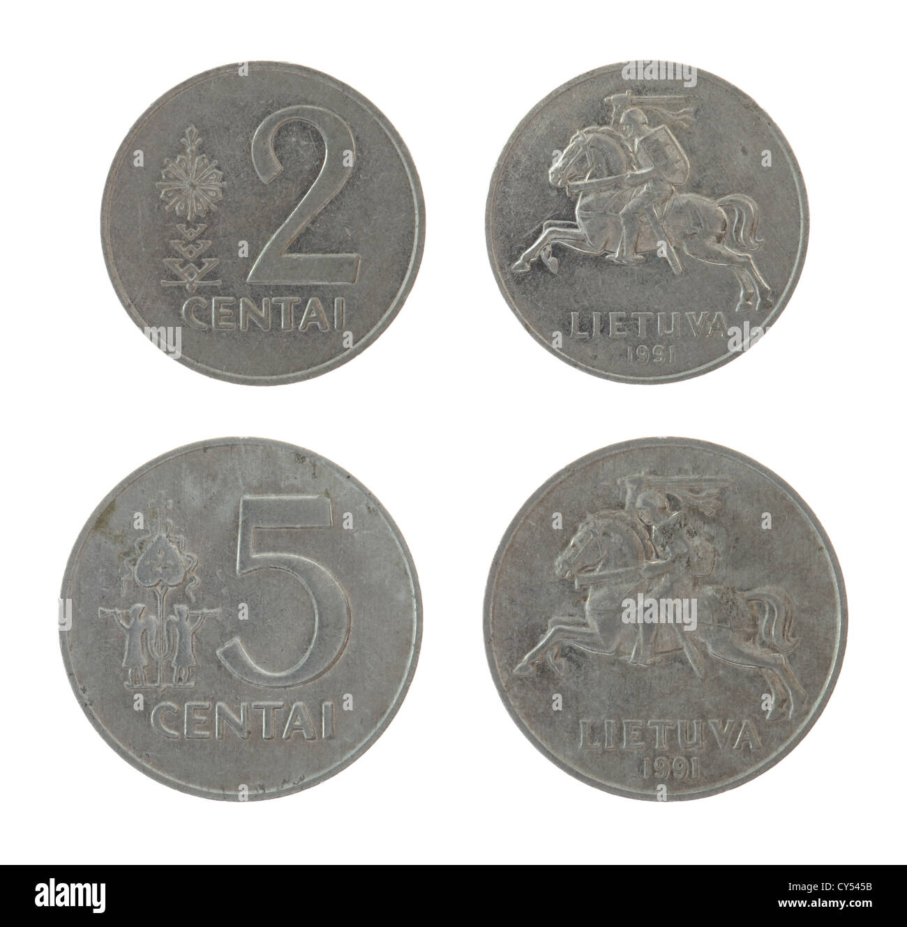 Lithuanian centas hi-res stock photography and images - Alamy