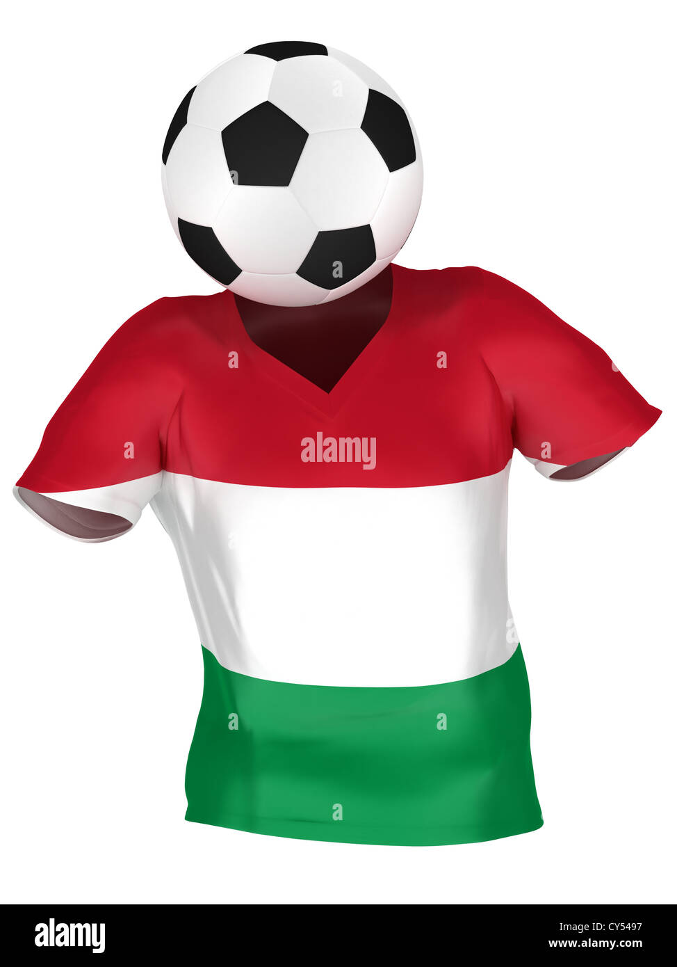 National Soccer Team of Hungary . All Teams Collection . Isolated Stock ...