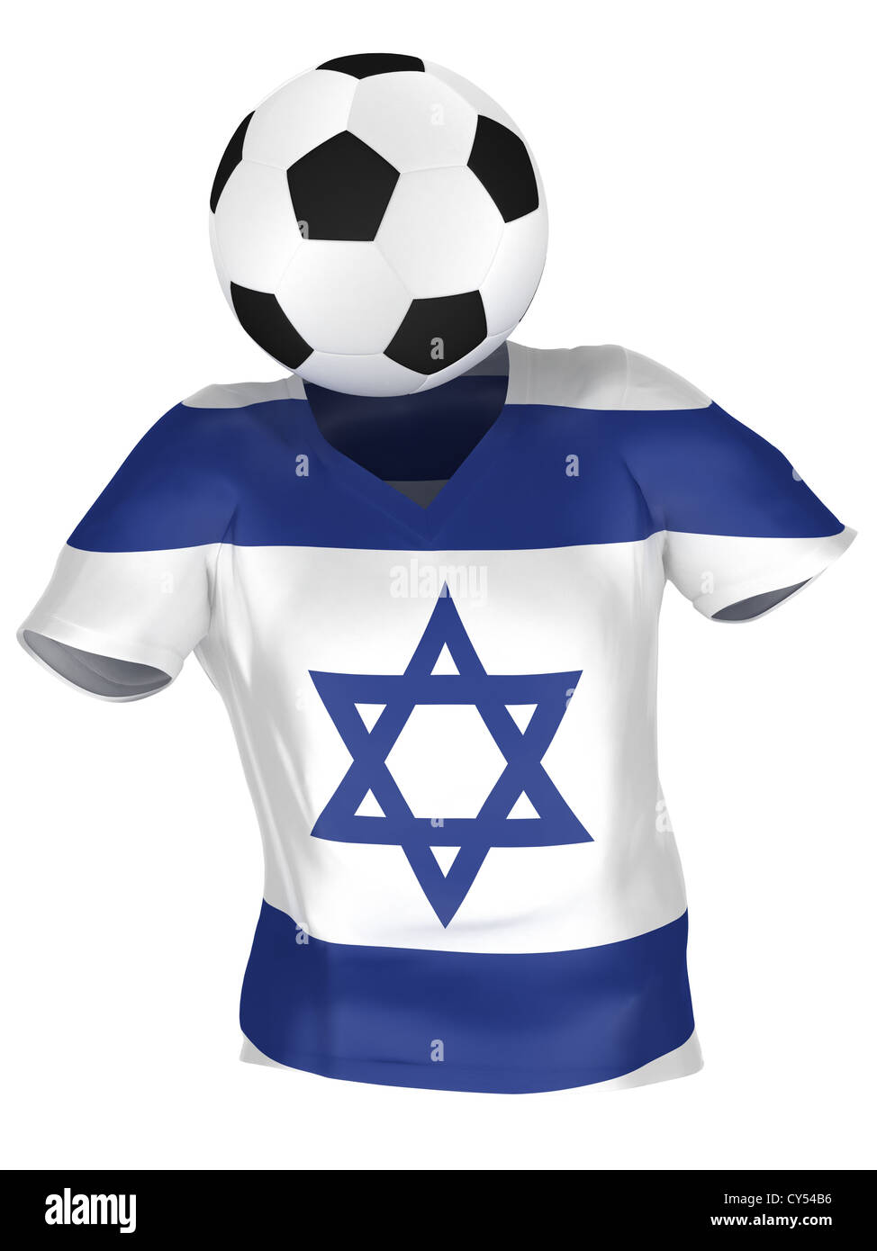 National Soccer Team of Israel . All Teams Collection . Isolated Stock ...
