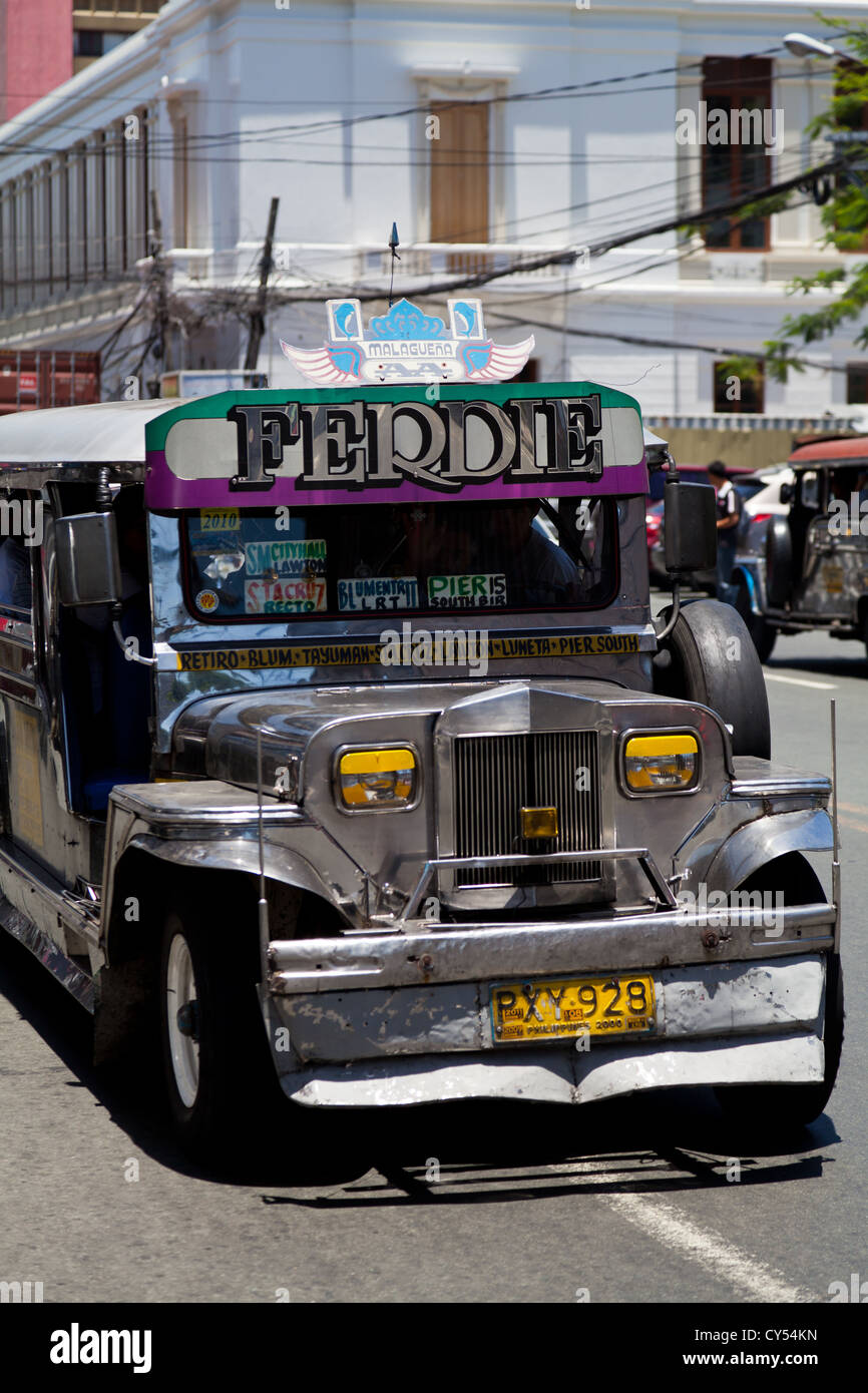 Custom jeepney hi-res stock photography and images - Alamy