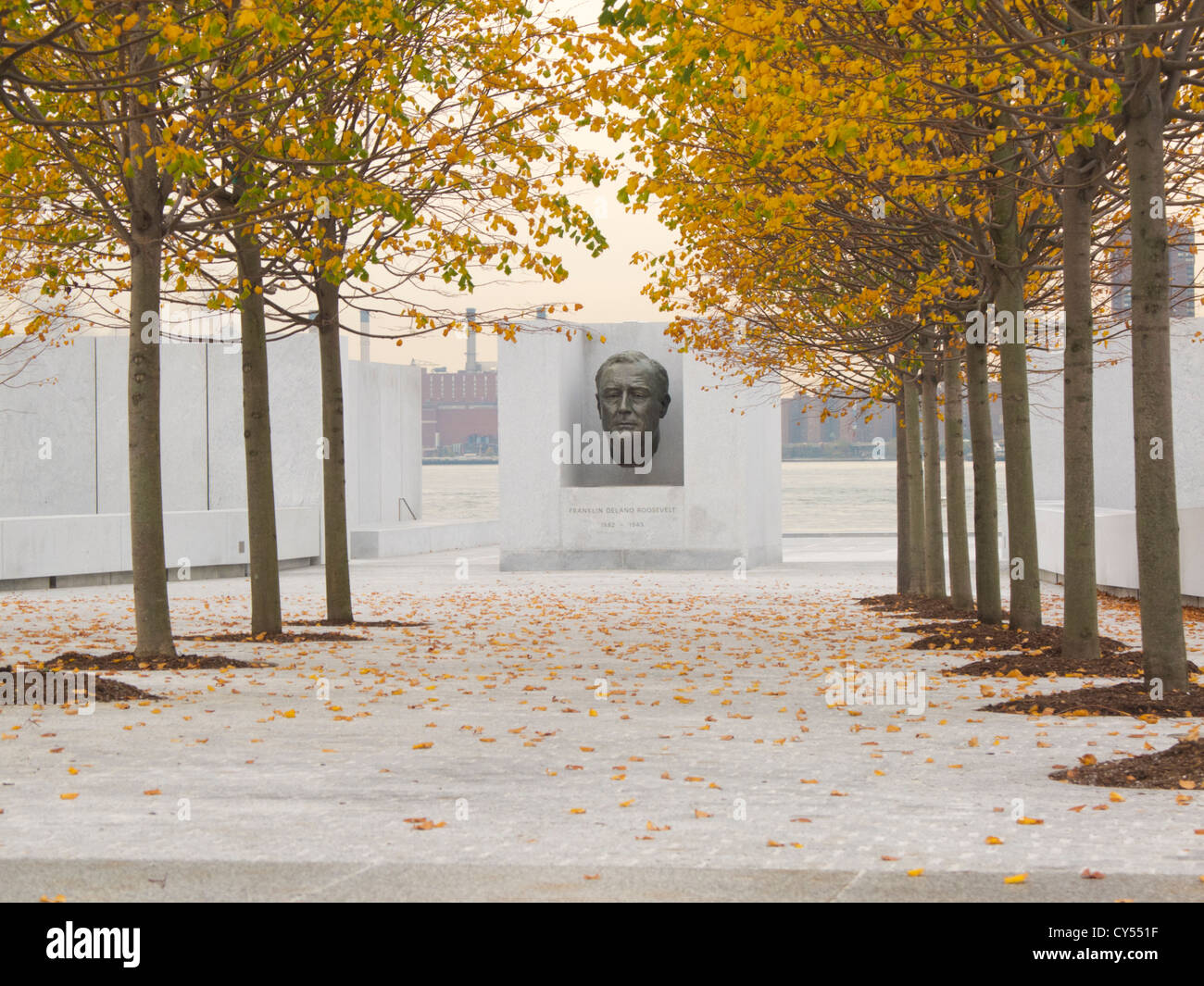 Franklin D Roosevelt Four Freedoms Park Stock Photo - Alamy