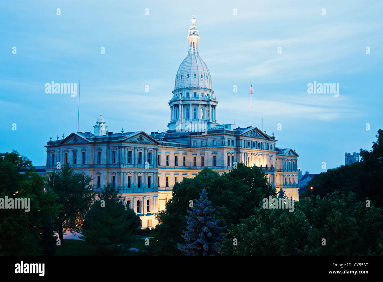 USA, Michigan, Lansing, State Capitol Building Stock Photo - Alamy