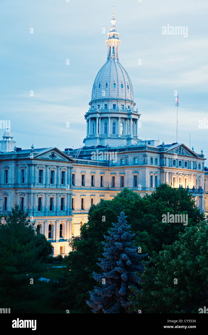 USA, Michigan, Lansing, State Capitol Building Stock Photo - Alamy