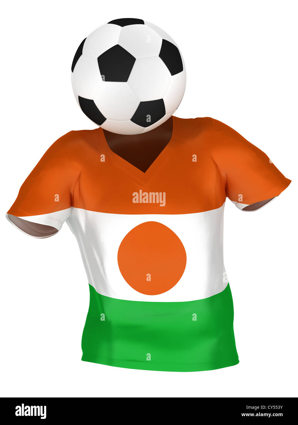 National Soccer Team of Niger . All Teams Collection . Isolated Stock ...