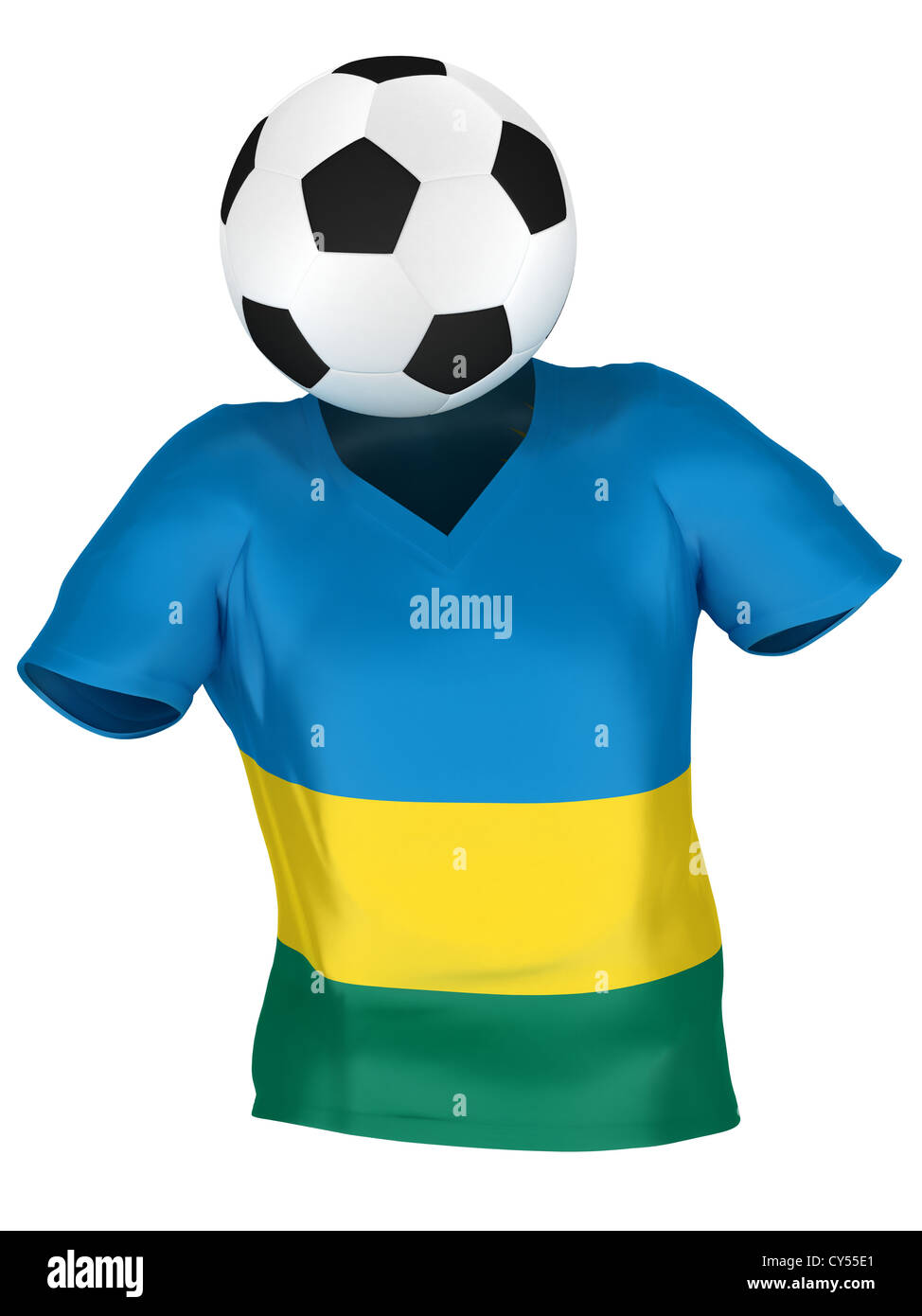 National Soccer Team of Rwanda . All Teams Collection . Isolated Stock ...
