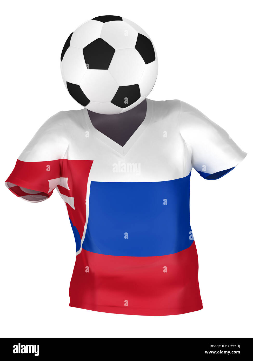 National Soccer Team of Slovakia . All Teams Collection . Isolated ...