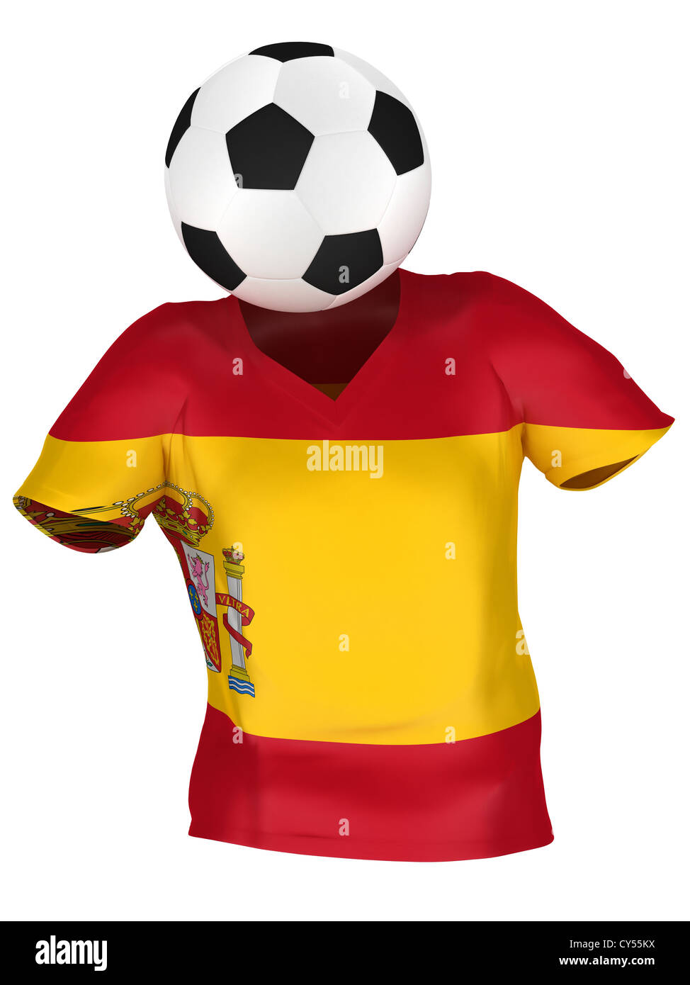 National Soccer Team of Spain . All Teams Collection . Isolated Stock ...