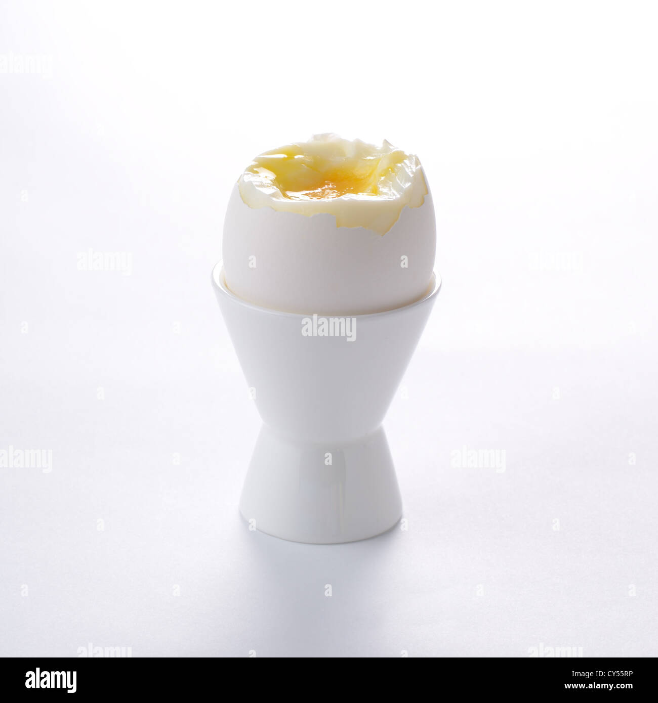 Soft boiled egg Stock Photo - Alamy