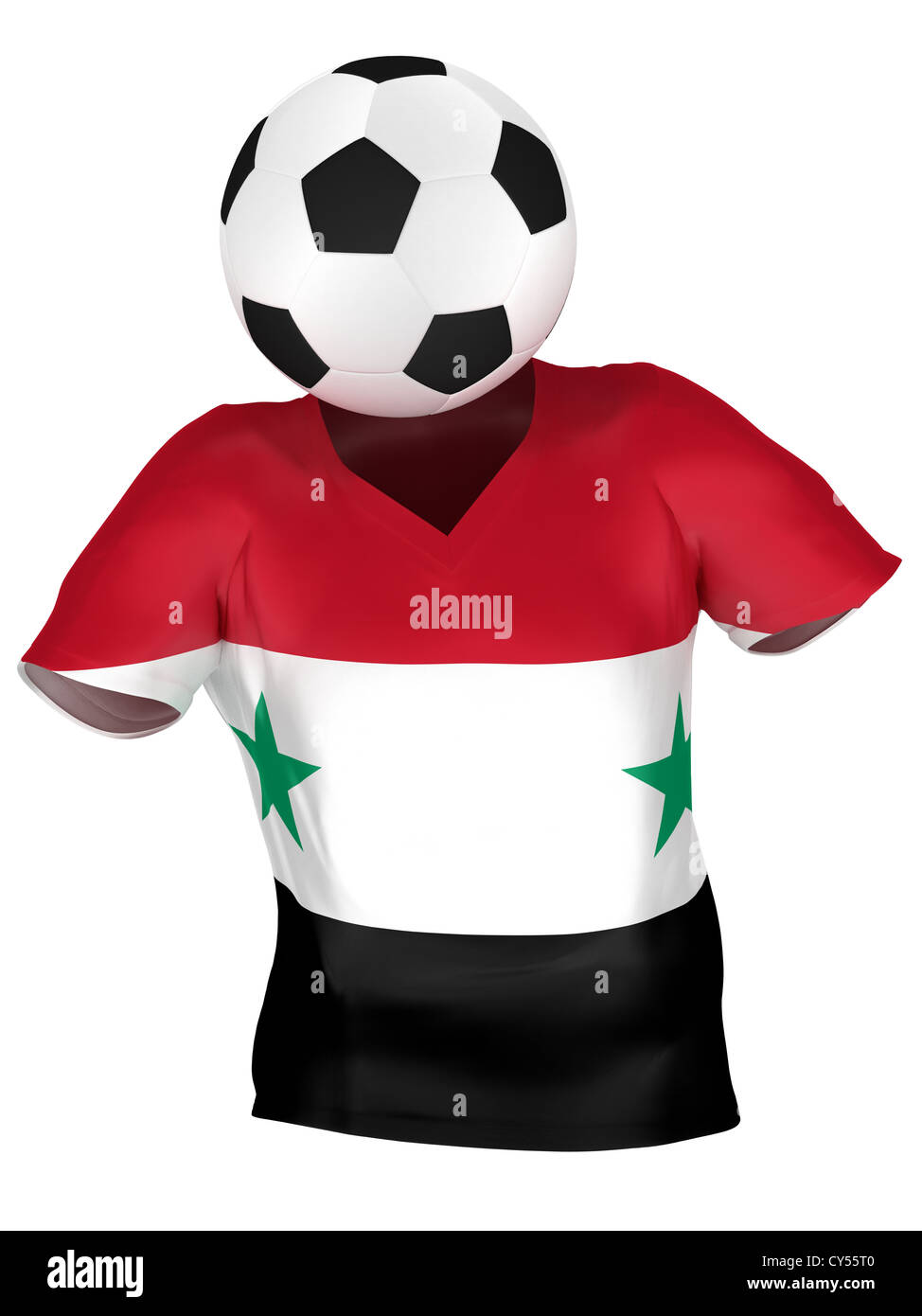 National Soccer Team of Syria . All Teams Collection . Isolated Stock ...