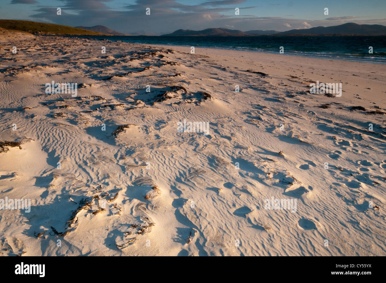 Sand dunes of Berneray,west coast of Scotland Stock Photo - Alamy
