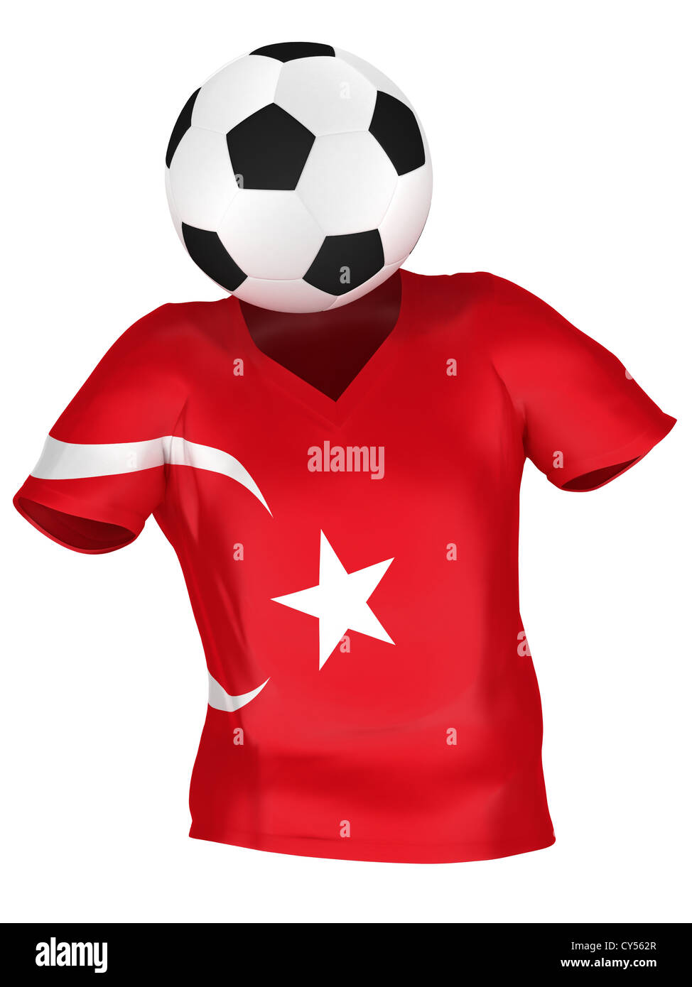 National Soccer Team of Turkey . All Teams Collection . Isolated Stock ...