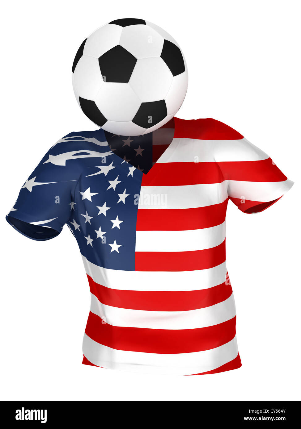 National Soccer Team of United States . All Teams Collection . Isolated ...