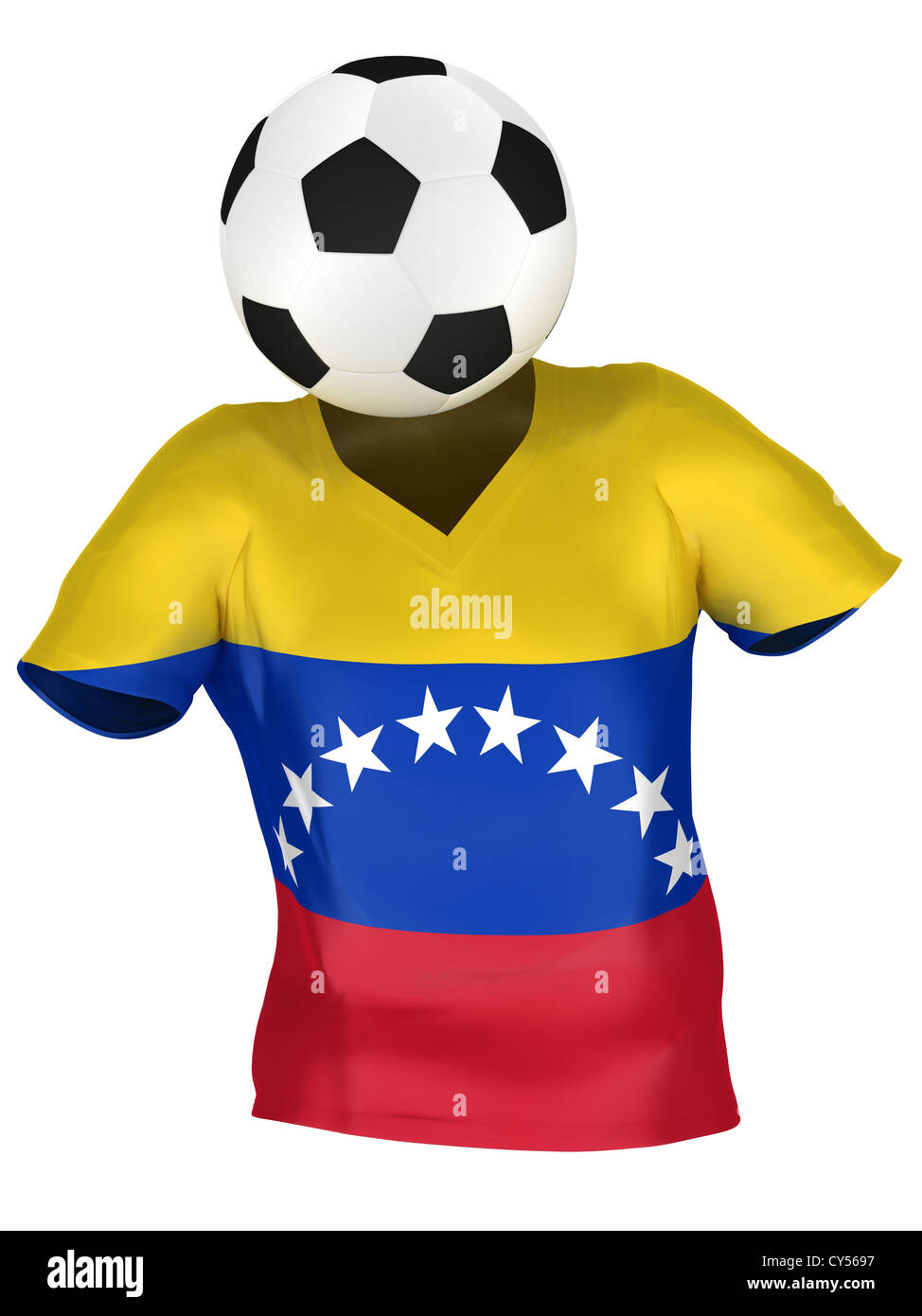 National Soccer Team of Venezuela . All Teams Collection . Isolated ...
