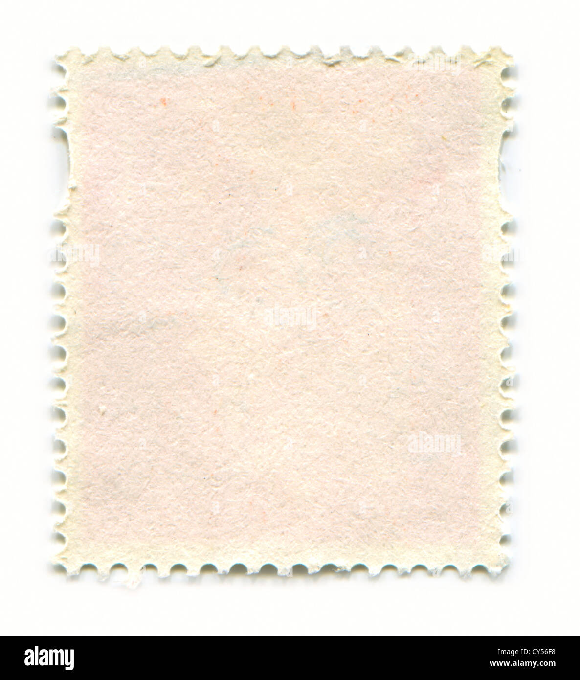 The reverse side of a postage stamp Stock Photo - Alamy