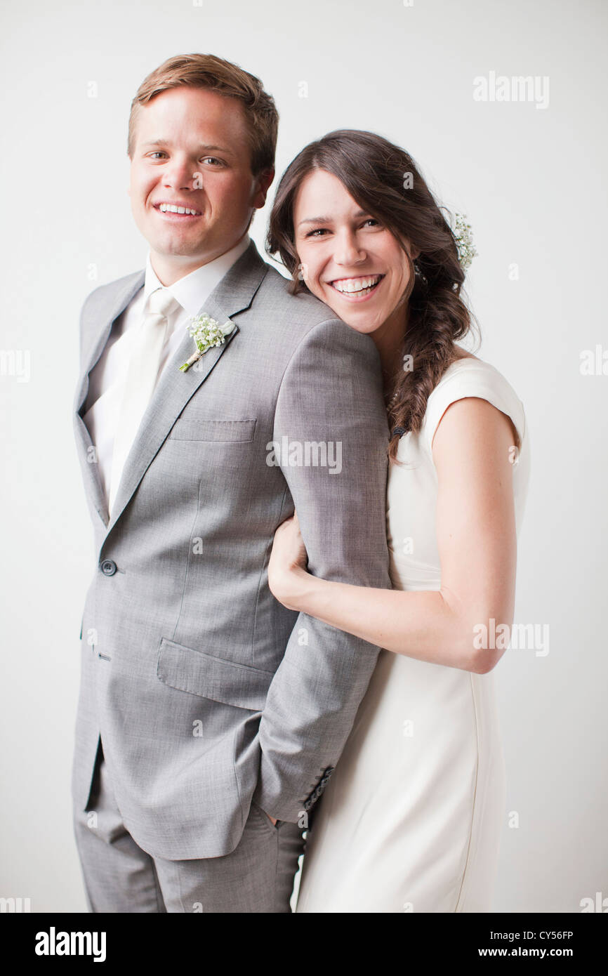 Vertical portrait elegant couple hi-res stock photography and images ...