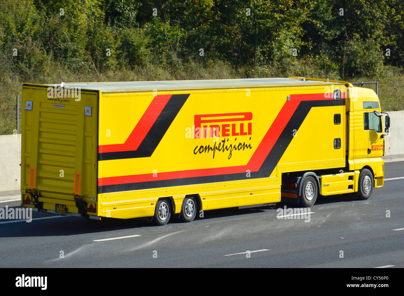 Pirelli tyre business articulated competition support hgv lorry truck ...