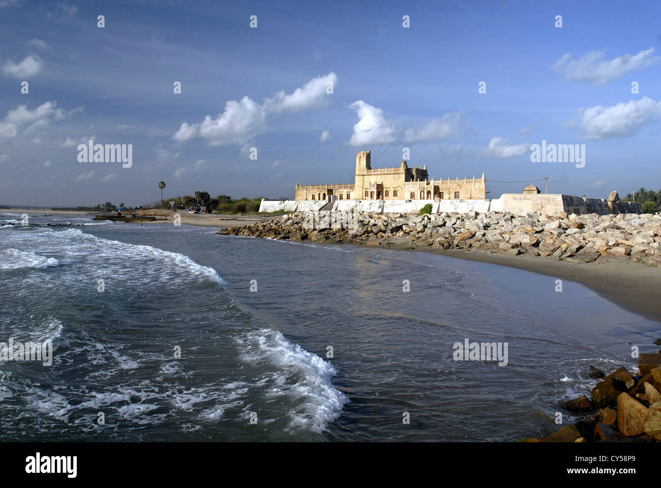Danish fort ; Fort Dansborg in Tharangambadi;Tranquebar,Tamil Nadu ...