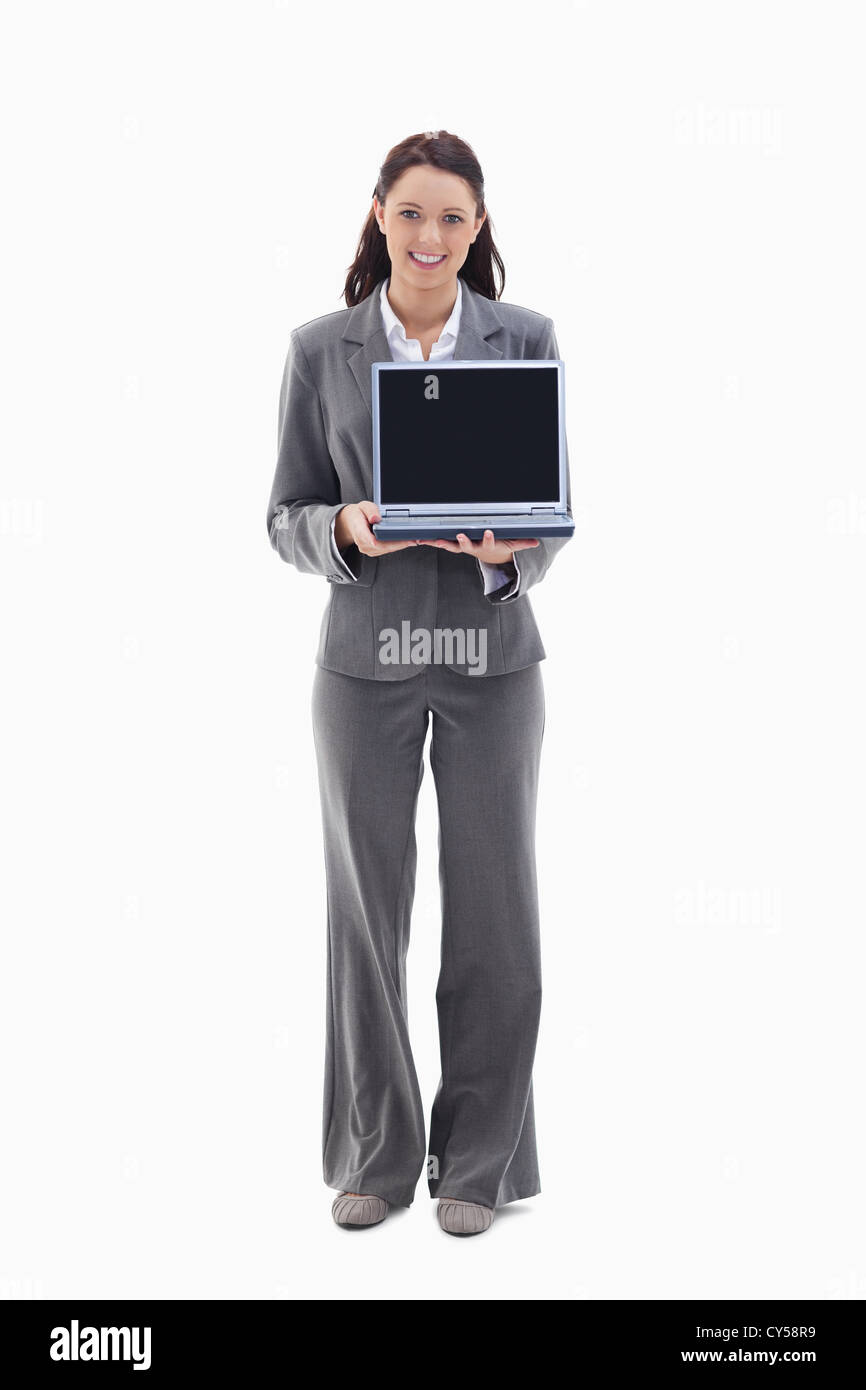 Laptop screen studio happy Cut Out Stock Images & Pictures - Alamy