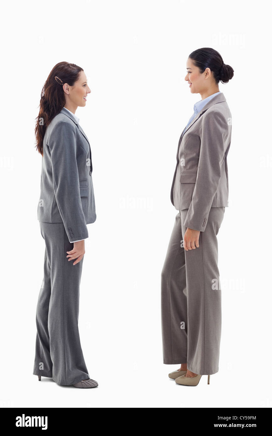 Young woman face smiling Cut Out Stock Images & Pictures - Alamy