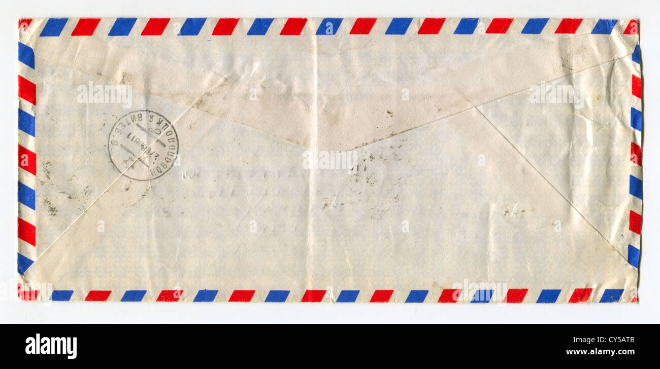 Post envelope, background Stock Photo - Alamy