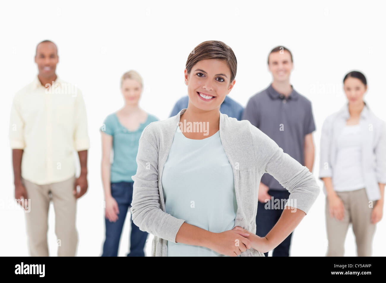 Hand on hip hands on side hi-res stock photography and images - Alamy