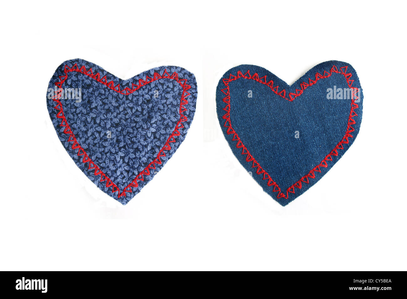 Heart shaped knee patches hi-res stock photography and images - Alamy