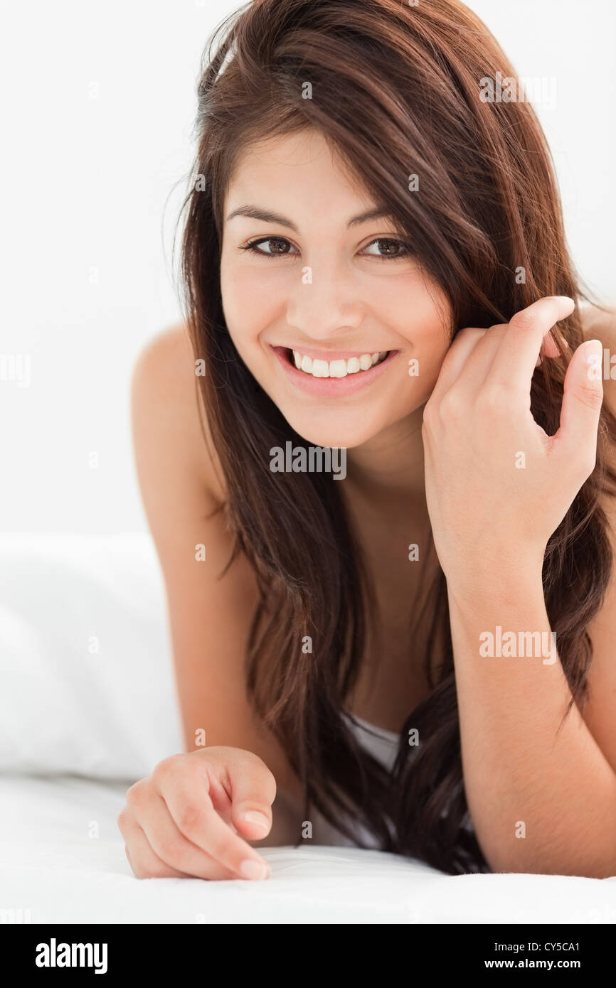 Woman looking forward hi-res stock photography and images - Alamy