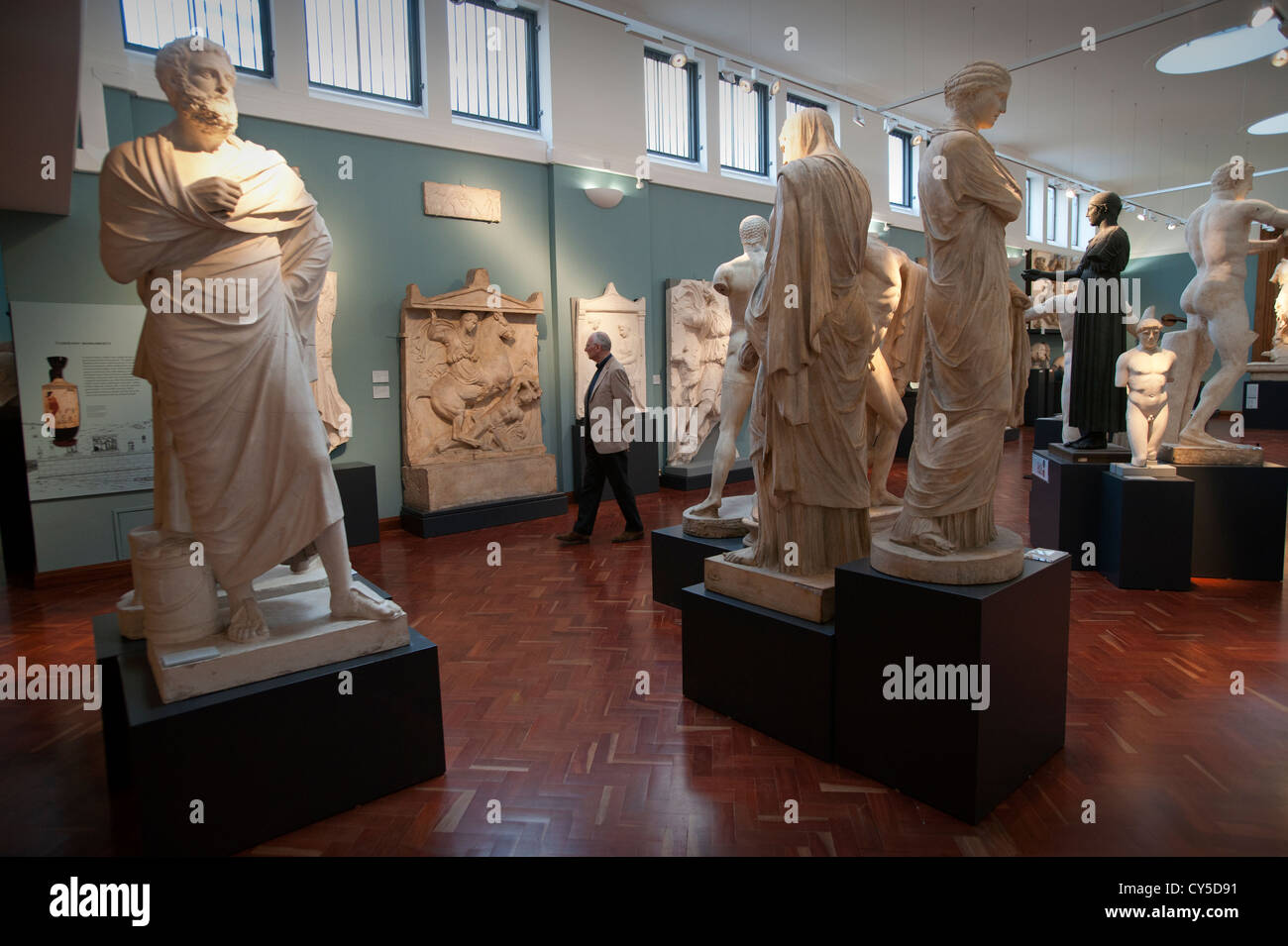 John Carey Author and critic visits the Ashmolean Museum, Oxford, England, for Intelligent Life ...
