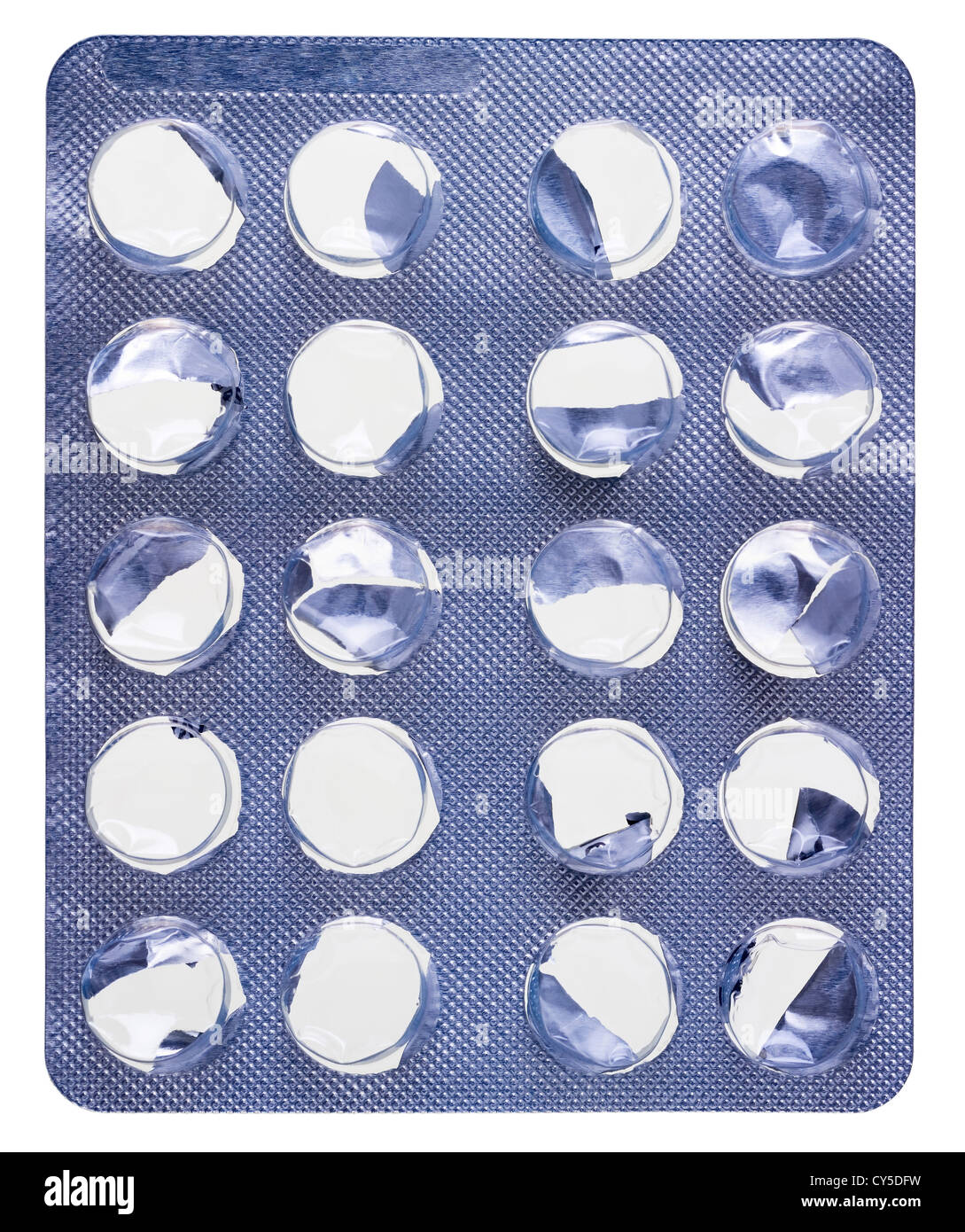 Open blister packaging hi-res stock photography and images - Alamy