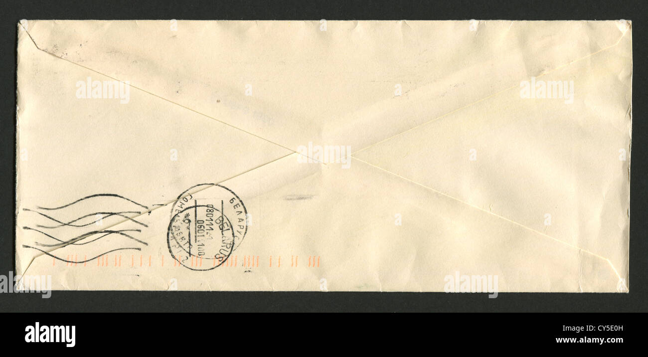 Post envelope, background Stock Photo - Alamy