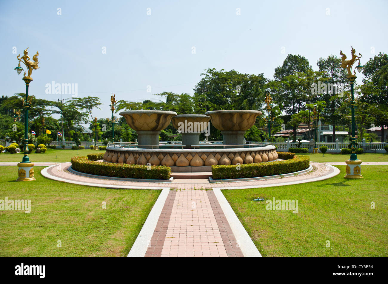 ( grounds/spring ) , fountain Stock Photo - Alamy