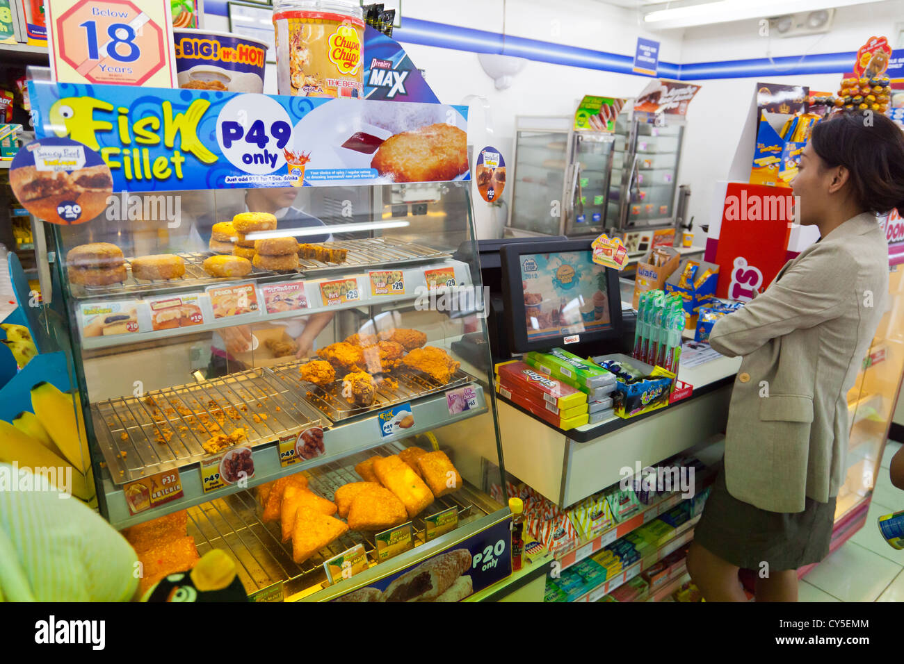 Typical Shop in the Old Town of Manila, Philippines Stock Photo - Alamy