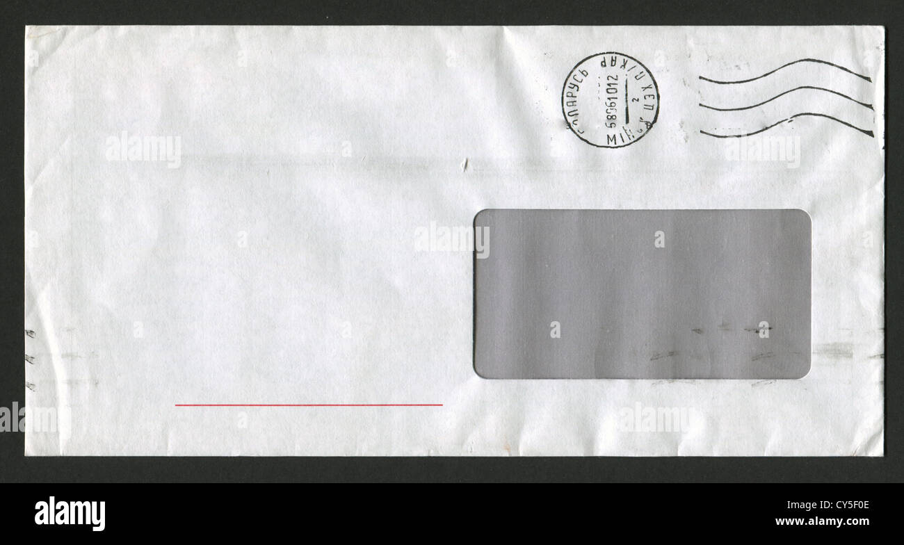 Post envelope, background Stock Photo - Alamy