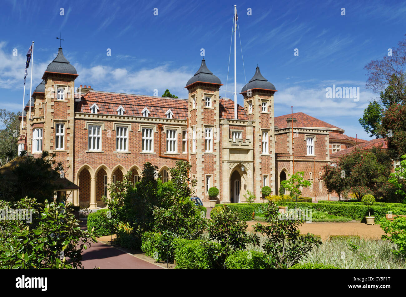 Government House, St George's Terrace, Perth, Western Australia Stock ...