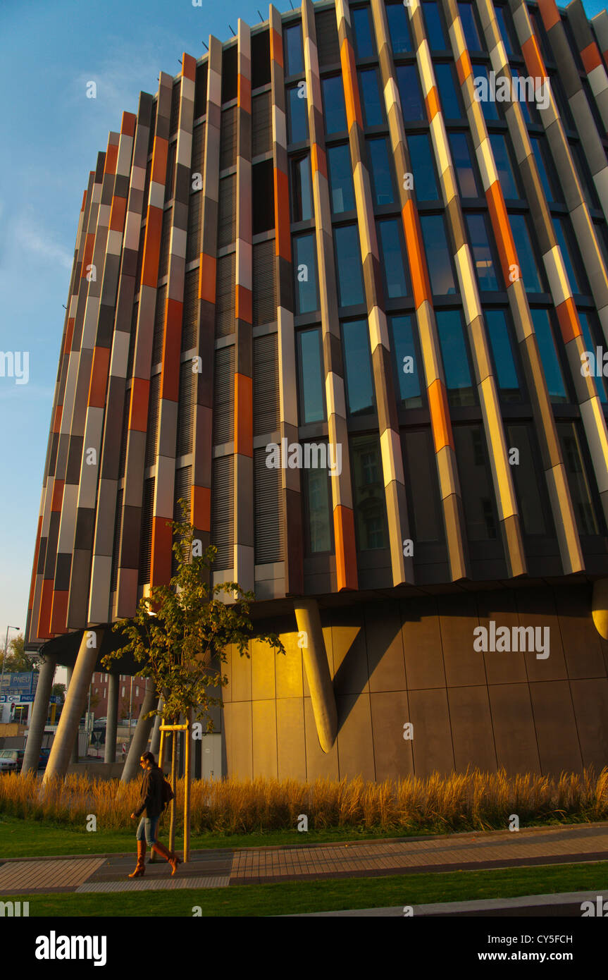 Main Point office building (2012) Karlin district Prague Czech Republic ...