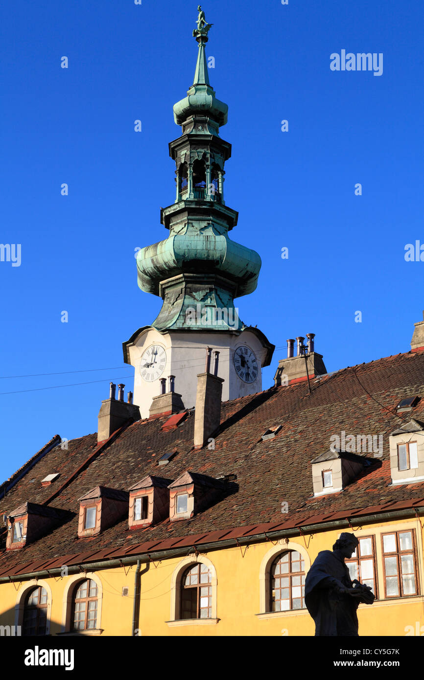 Slovakia, Bratislava, St Michael's Tower Stock Photo - Alamy