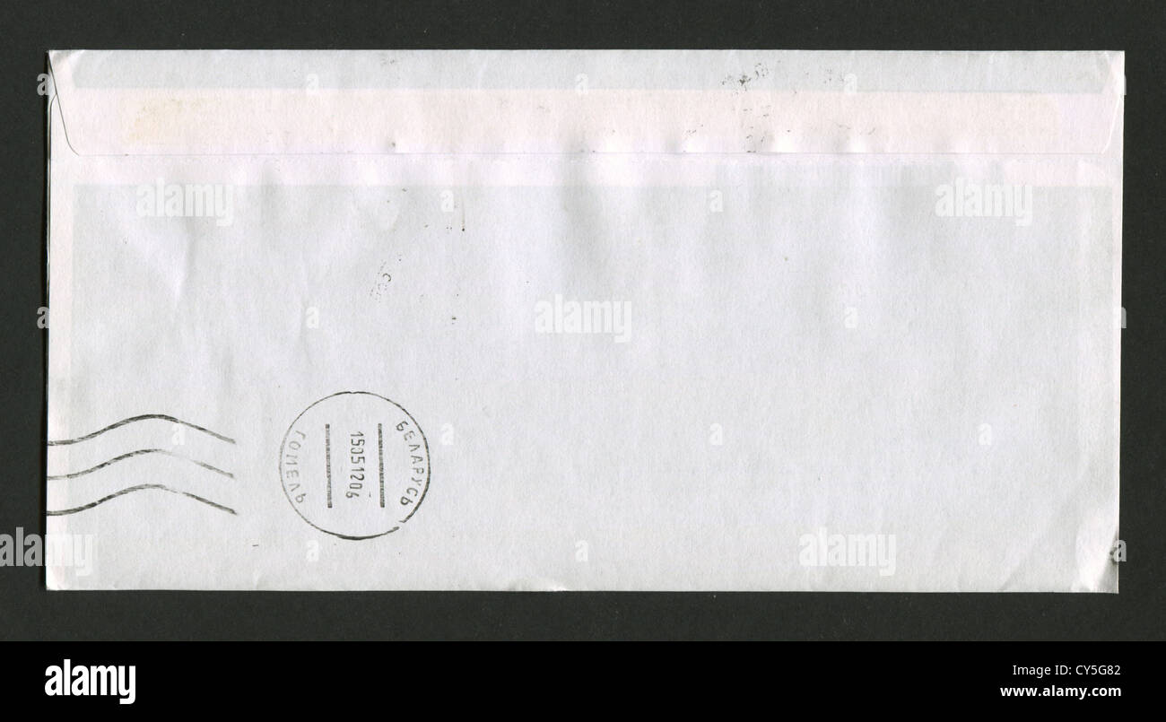 Post envelope, background Stock Photo - Alamy