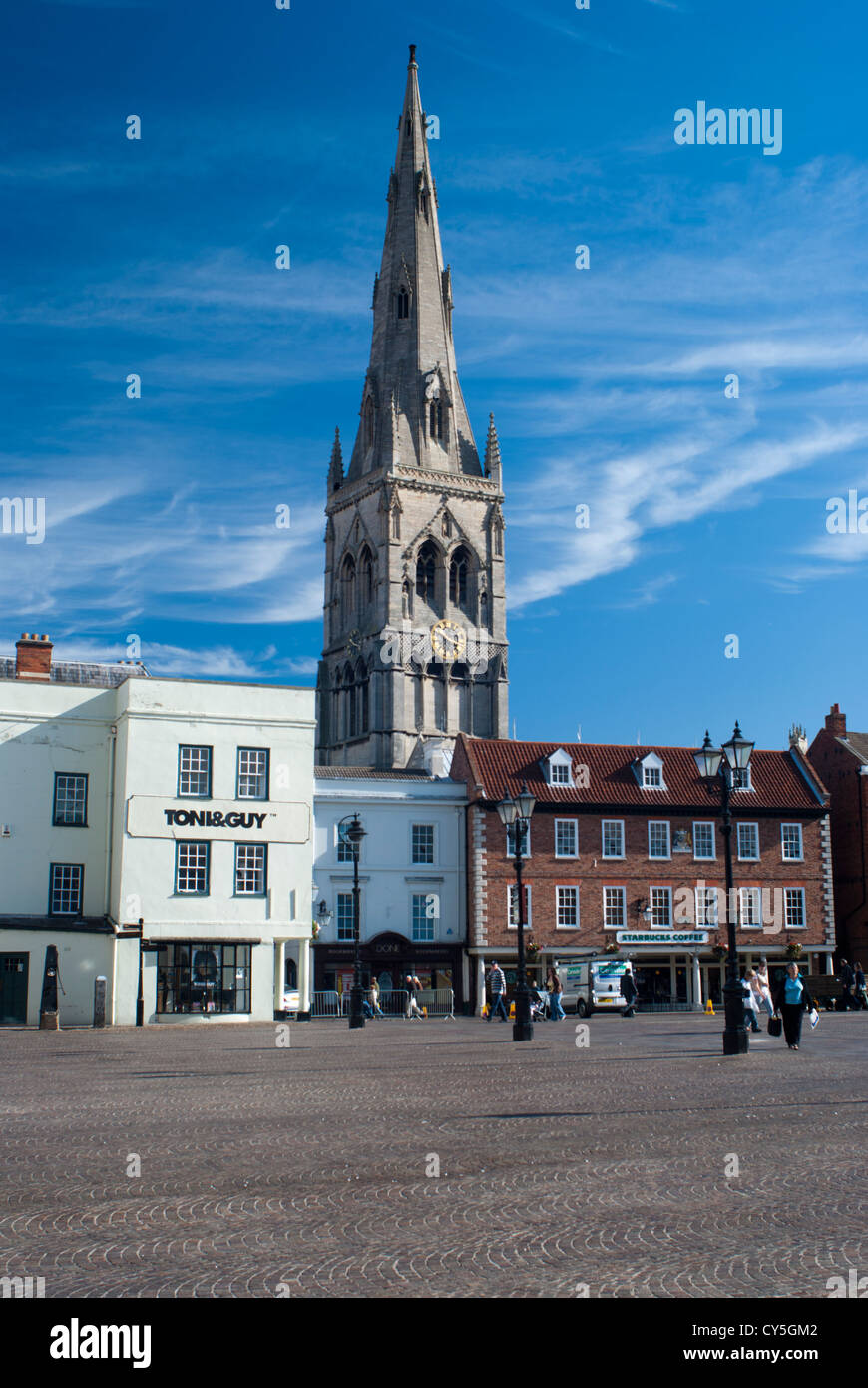 Newark on Trent, Nottinghamshire, England, UK Stock Photo - Alamy