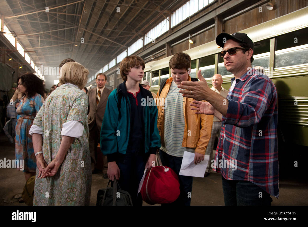 SUPER 8 (2011) JOEL COURTNEY, RILEY GRIFFITHS, J.J. ABRAMS J.J. ABRAMS ...