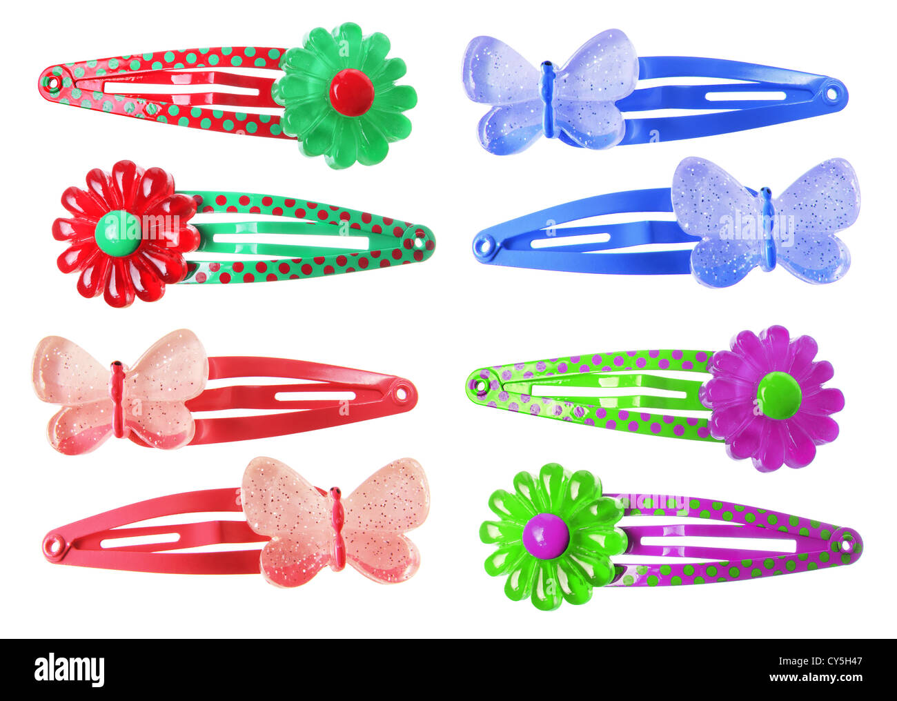 Metal hair clips hi-res stock photography and images - Alamy