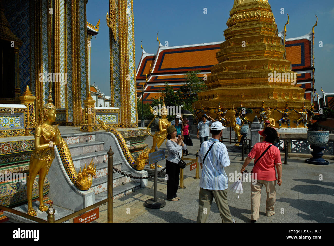 Statue Demon, Yaksha Wat Phra Kaeo, Temple, Buda, Grand Palace, Bangkok ...