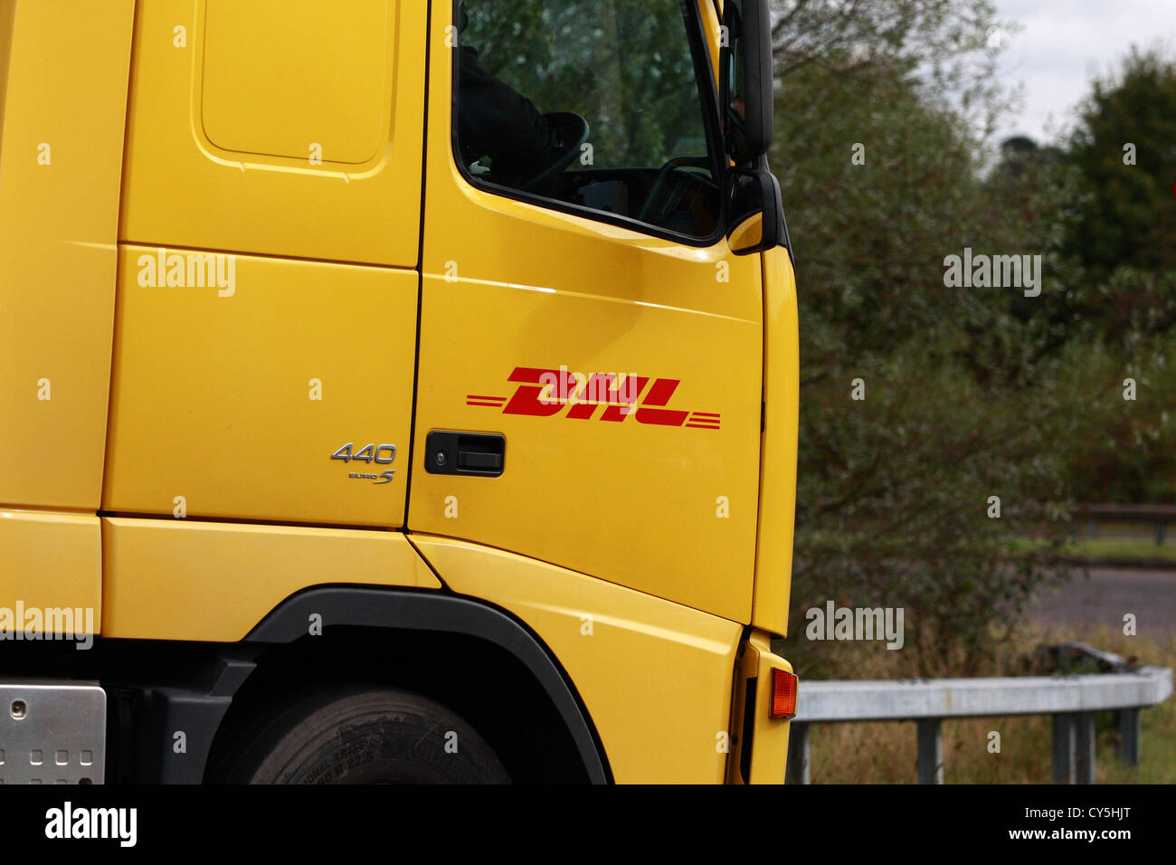 Dhl trucks uk hi-res stock photography and images - Alamy