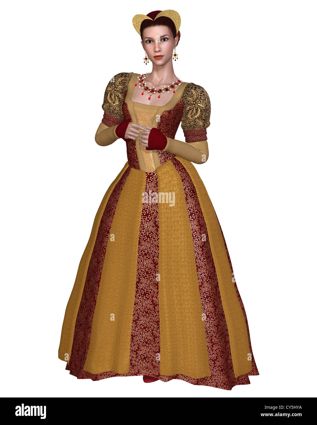 Renaissance Princess Costume Girls