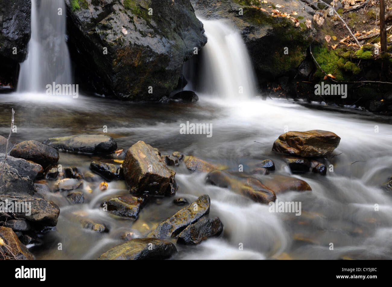 Creek in Autumn Stock Photo - Alamy