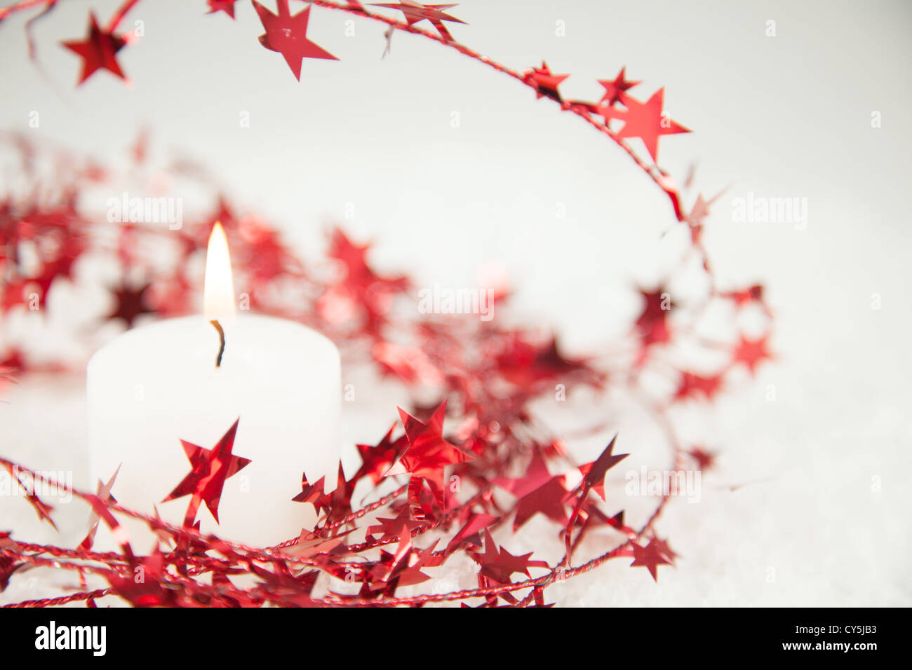 Candle with stars hi-res stock photography and images - Alamy