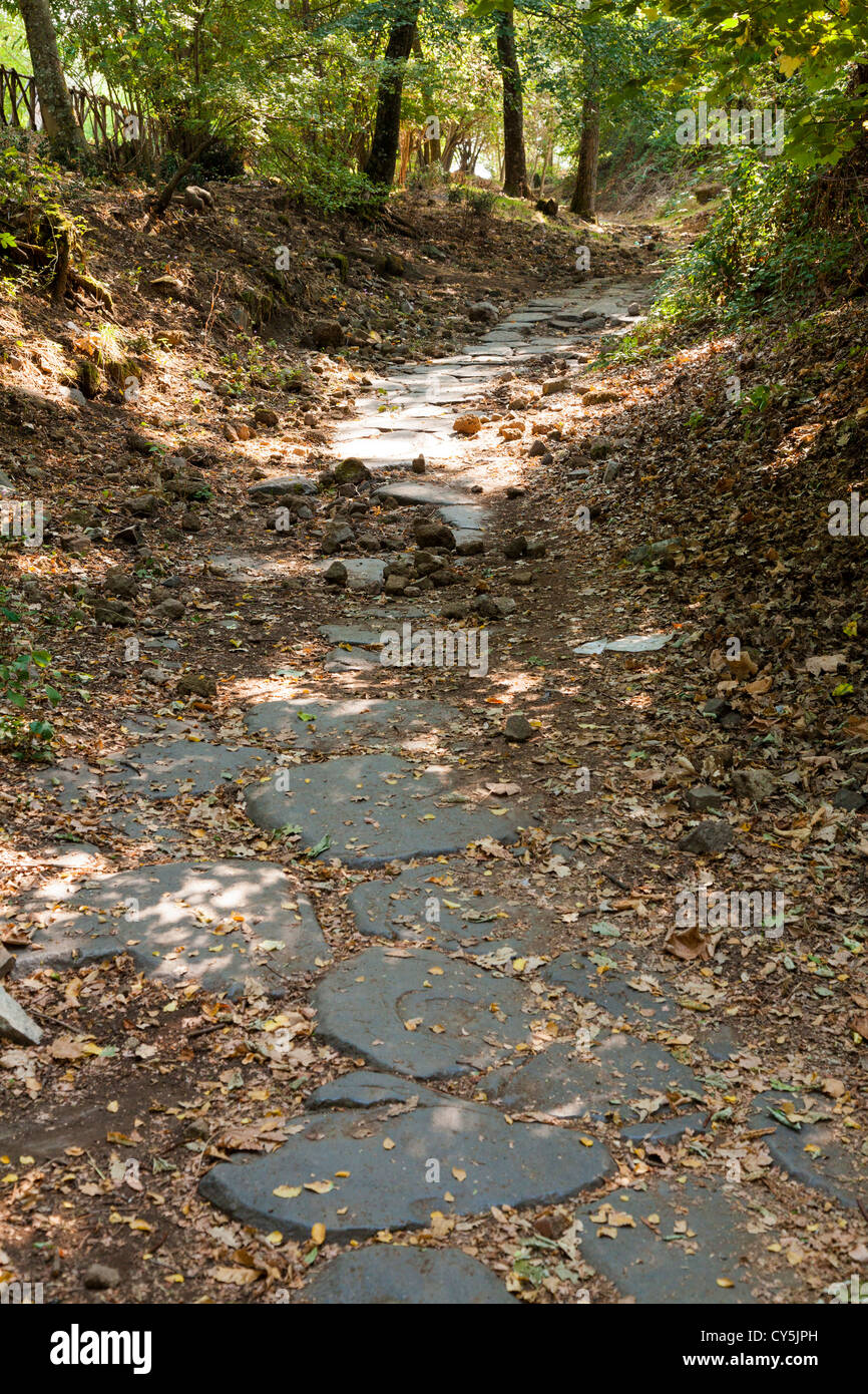 Roman paving stones hi-res stock photography and images - Alamy